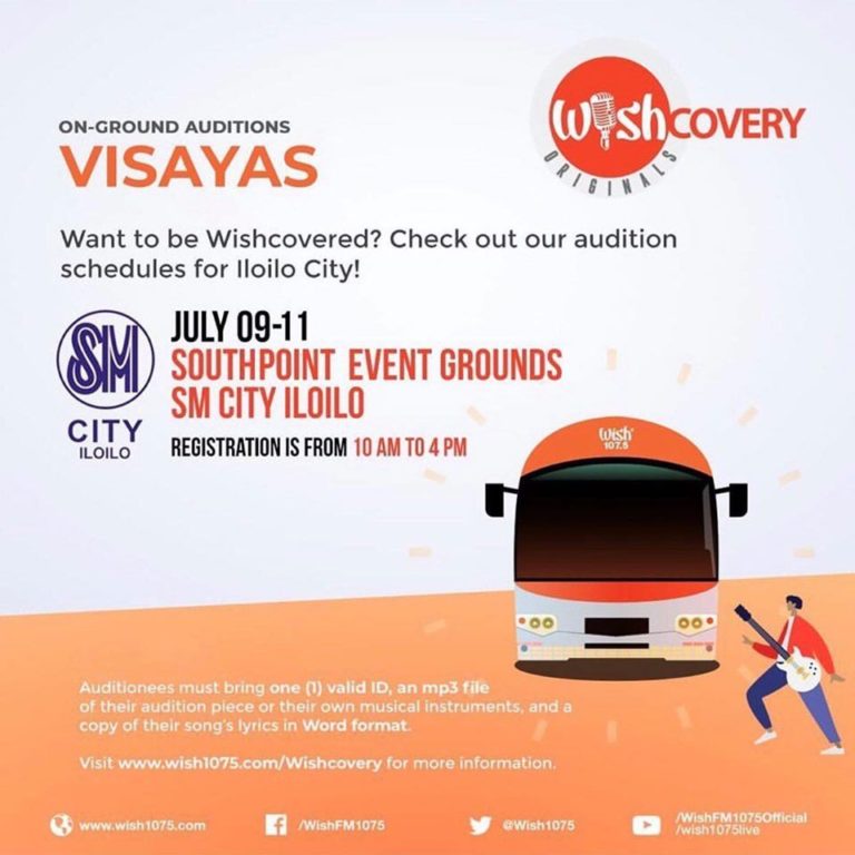Wish 107.5 Bus invades Iloilo!