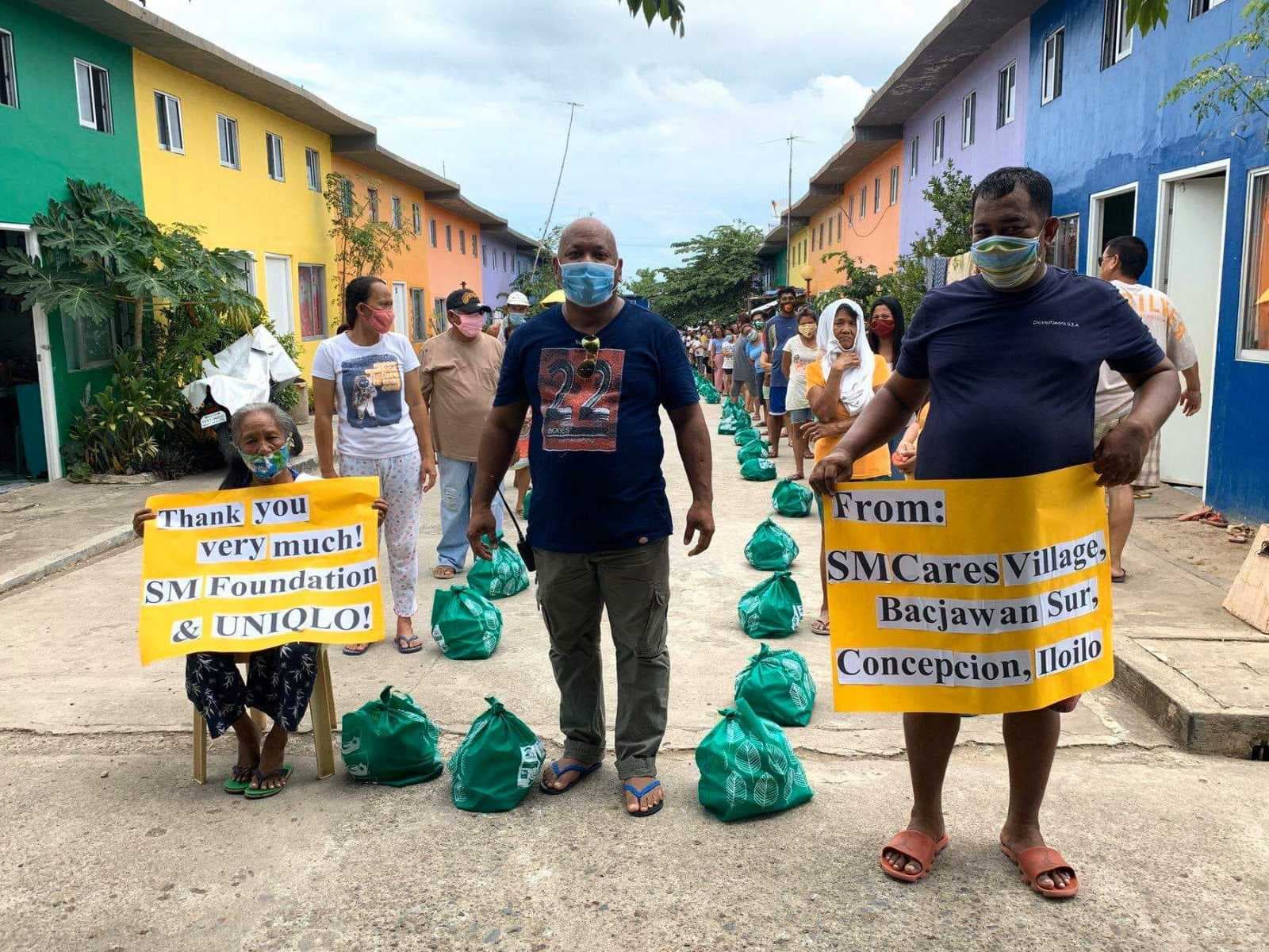 SM Foundation, Uniqlo extends assistance to SM Cares Village in Concepcion