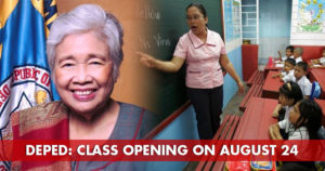 DEPED: Opening of classes on August 24
