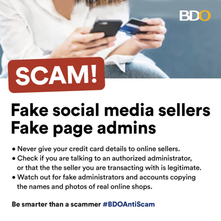 How to spot fake social media sellers
