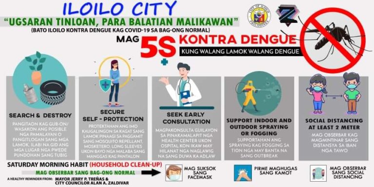 Iloilo City intensifies clean-up drive vs. dengue