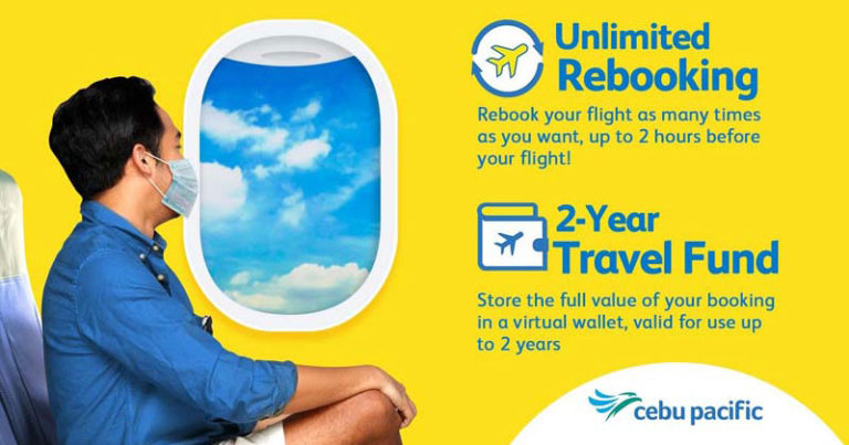 Cebu Pacific introduces unlimited rebooking, extended Travel Fund