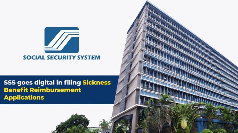 SSS accepts online filing of sickness benefit claims