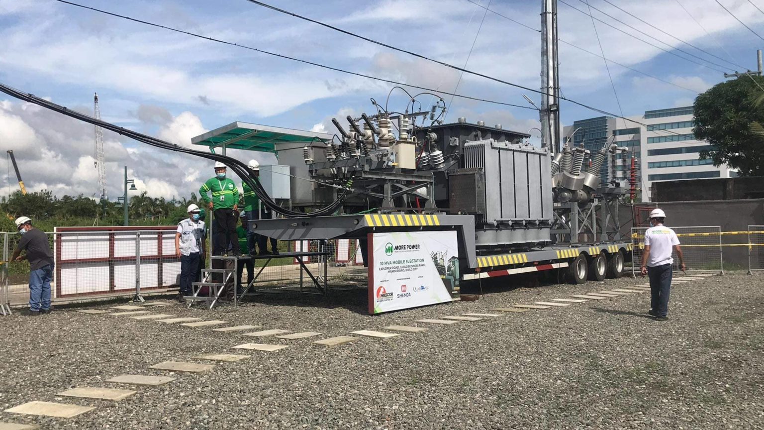 MORE Power mobile substation in Megaworld IBP now fully-energized