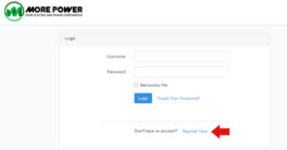 Steps in using MORE Power Online Bills Payment