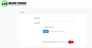 Steps in using MORE Power Online Bills Payment