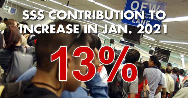SSS Contribution Table 2021 for OFW - Iloilo Today