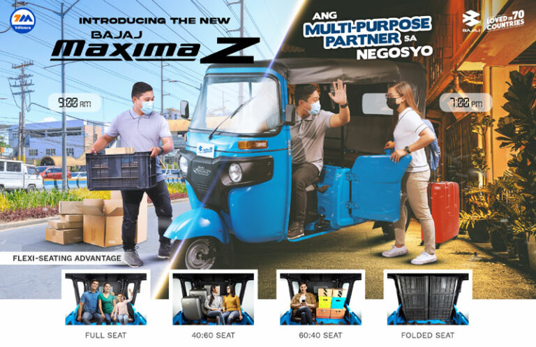 Bajaj Maxima Z: Ang Multi-Purpose Three-Wheeler at Partner sa Negosyo