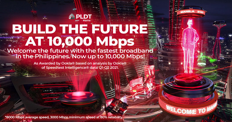 PLDT Home first to launch PH’s fastest, future-ready 10,000 Mbps service