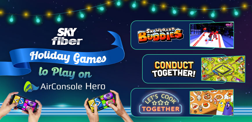3 Perfect Holiday Bonding Games To Play On AirConsole Hero Via SKY Fiber Freemiums