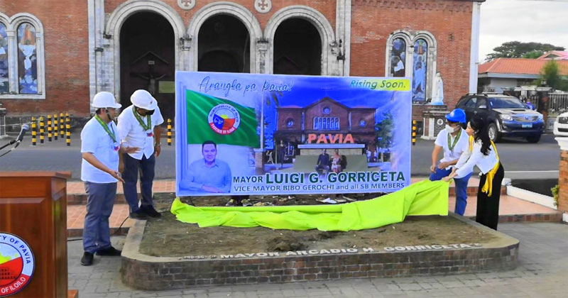 Pavia breaks ground for new landmark, inaugurates Centennial Building