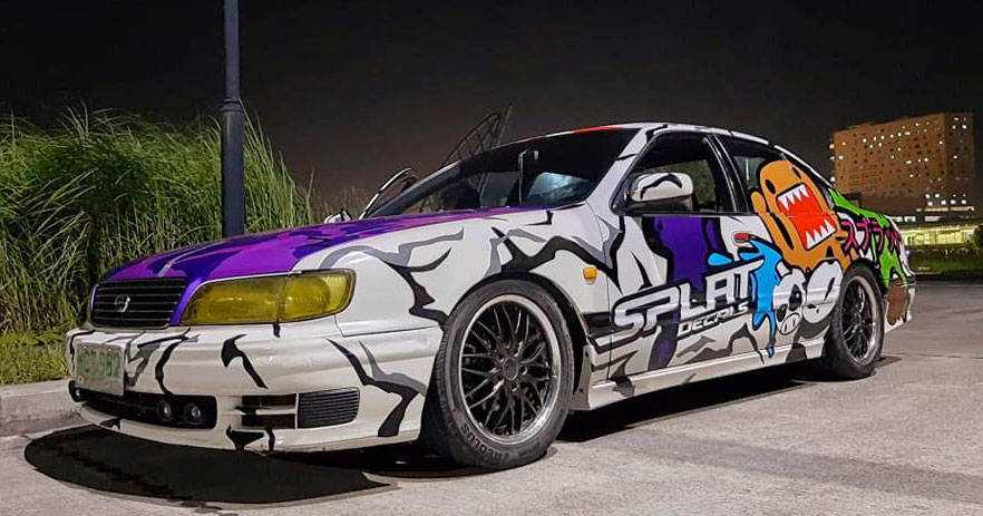 Make your vehicles stand out with Splat Decals