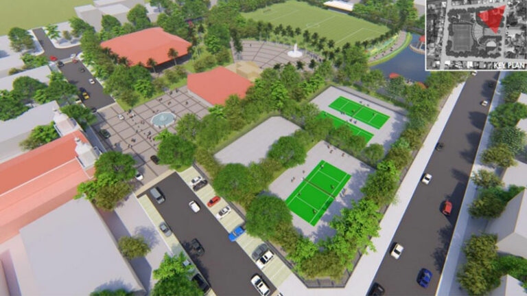 Rehab of Iloilo City plazas on track