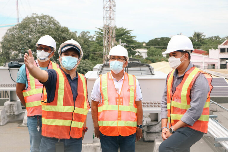 PLDT Iloilo pushes for sustainability with installation of solar rooftop