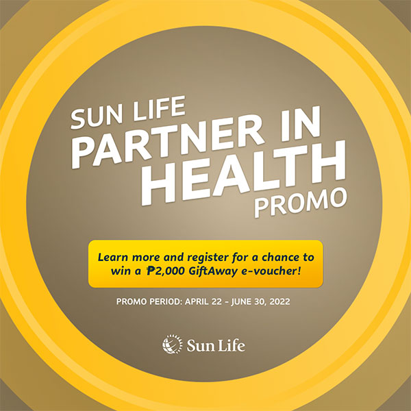 Sun Life Partner In Health Promo for Clients