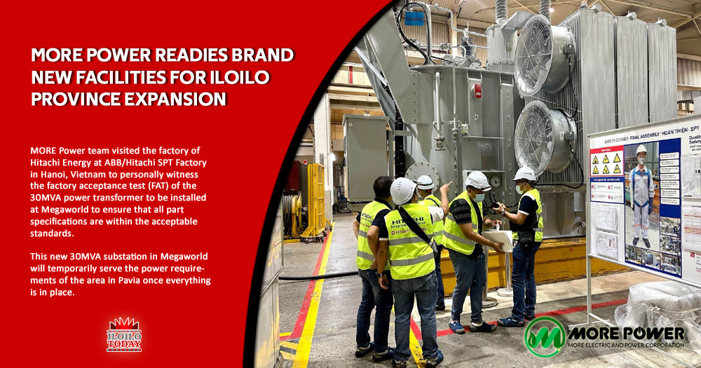 MORE Power readies brand new facilities for Iloilo Province expansion