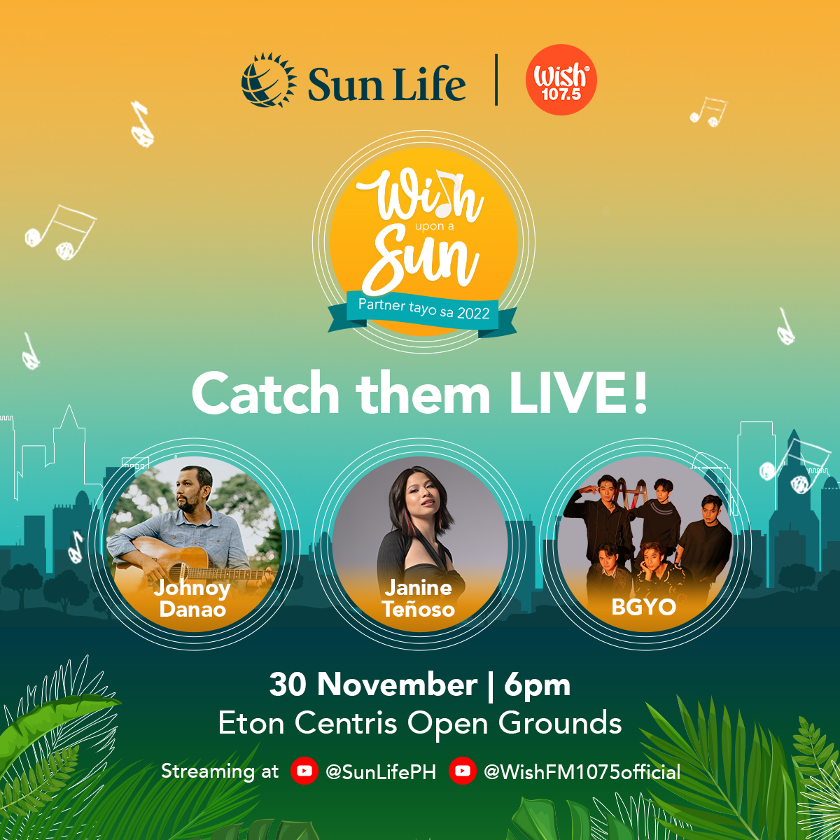 Sun Life and Wish 107.5 host free concert at Eton Centris