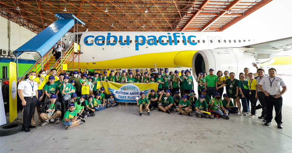Cebu Pacific conducts travel familiarization for Autism Society Phils