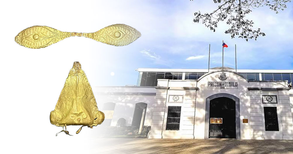 Oton Gold Death Mask in National Museum Western Visayas