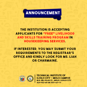 TIIC Molo to offer free training in housekeeping