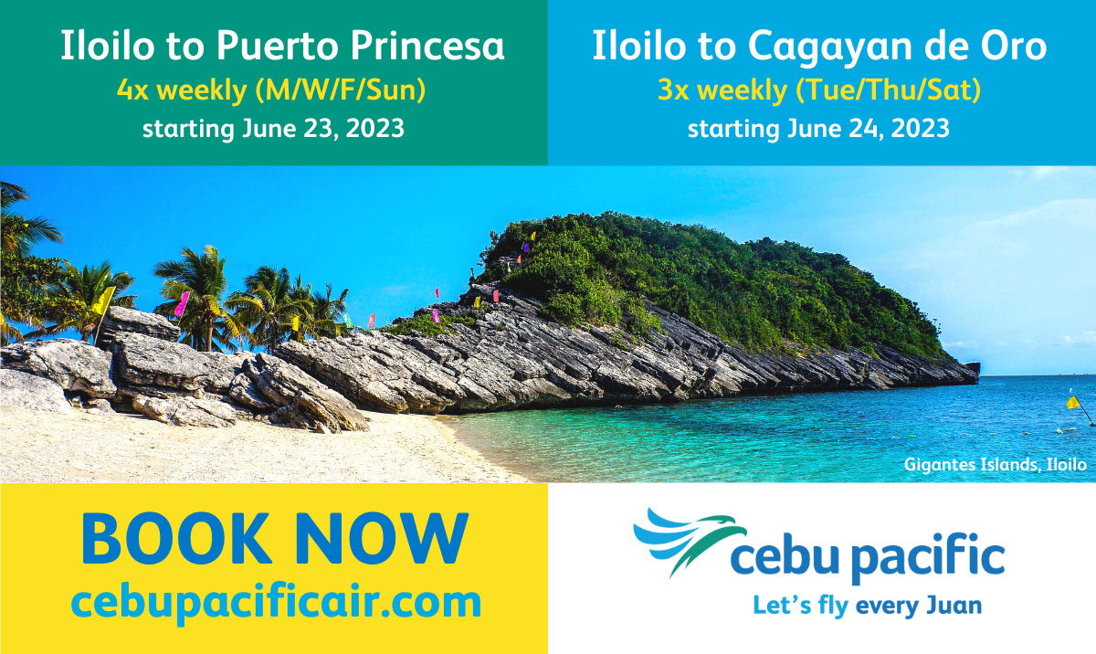 Cebu Pacific to resume Iloilo routes to Puerto Princesa, CDO