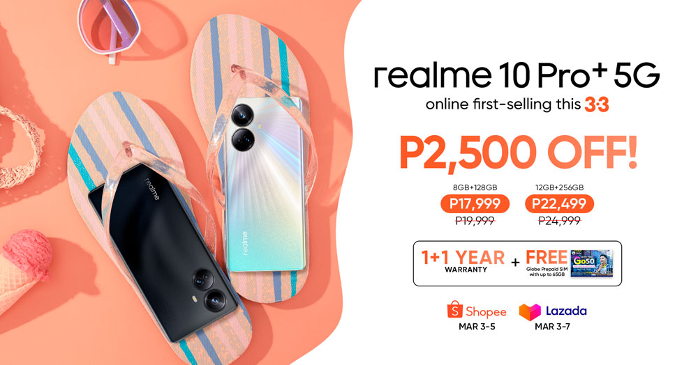 Kickstart your summer with the realme 10 Pro+ 5G, now available at ...