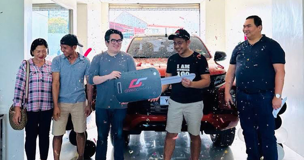 Mitsubishi Grand Canyon Iloilo hits major milestone with 100th vehicle sale
