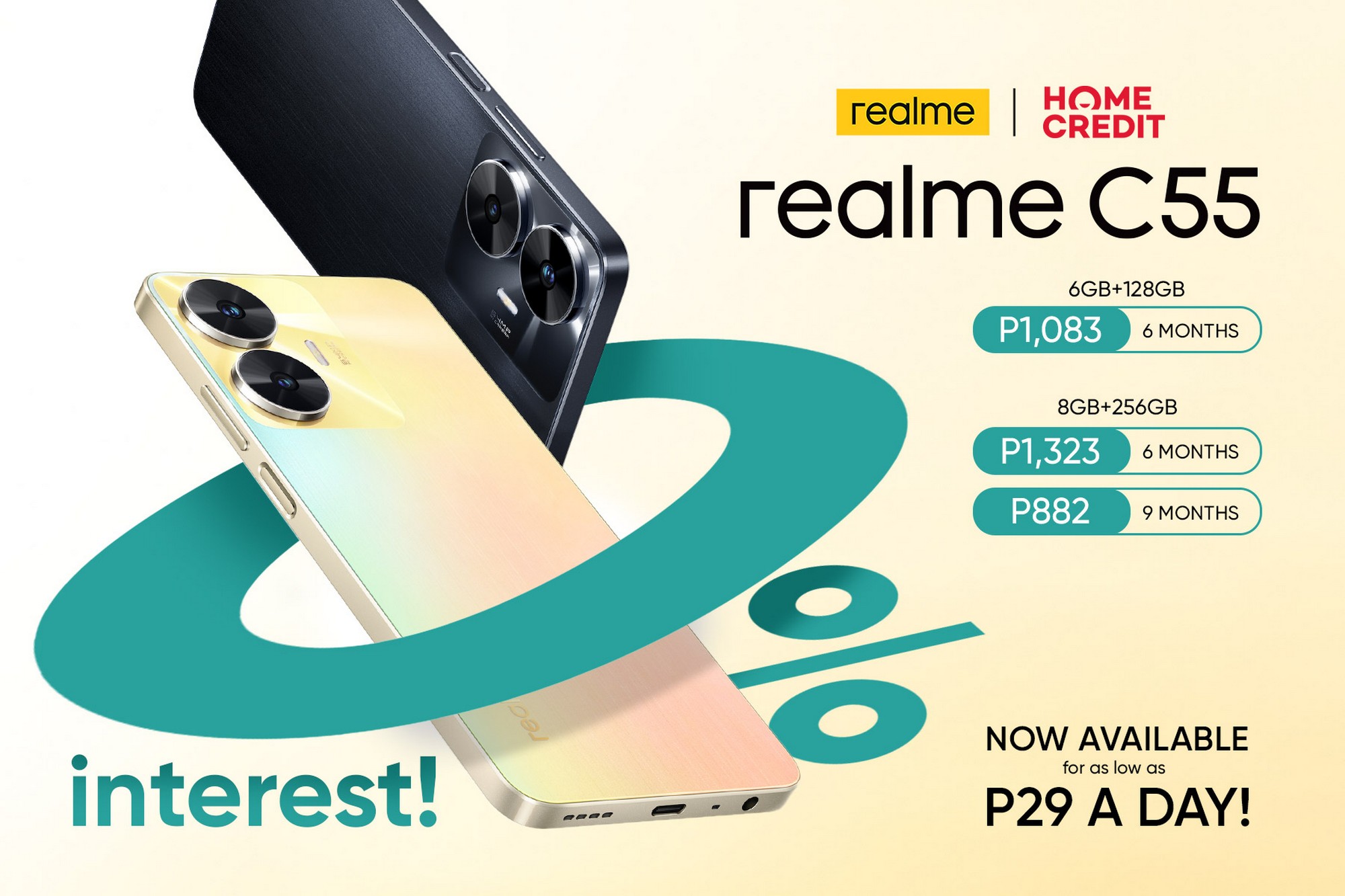 realme C55 now available for as low as P7,999