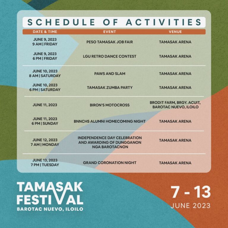 Tamasak Festival launched in Barotac Nuevo, Iloilo