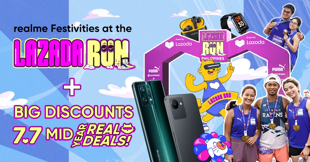 ICYMI: realme Festivities at the Lazada Run and Discounts Available on ...