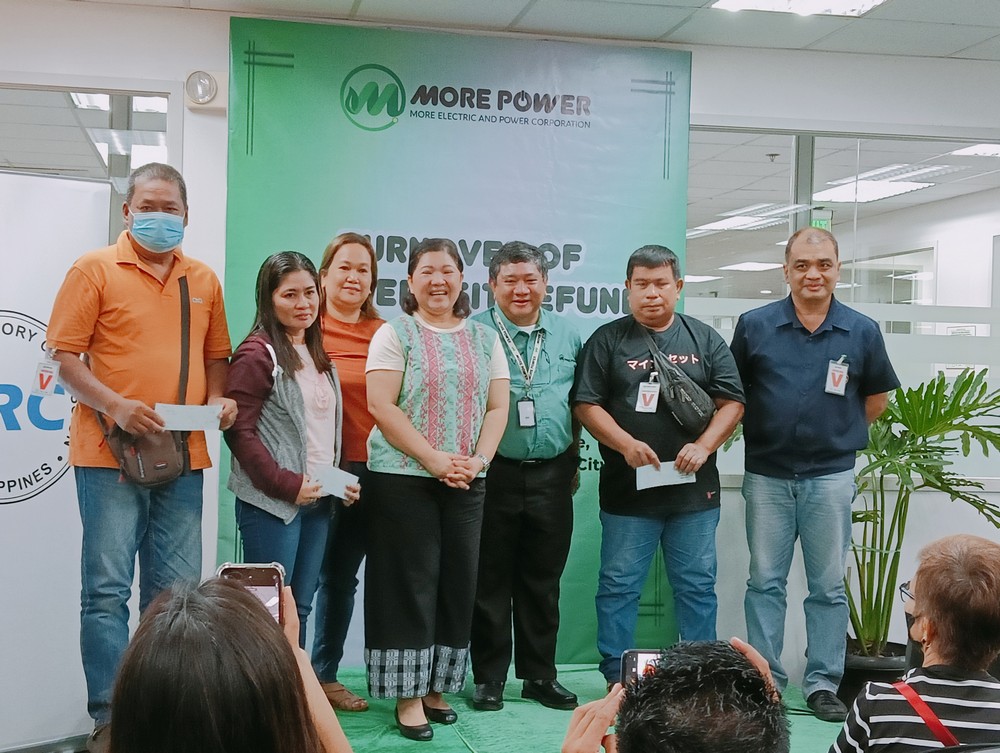 ERC chair graces 3rd batch of MORE Power Bill Deposit Refund