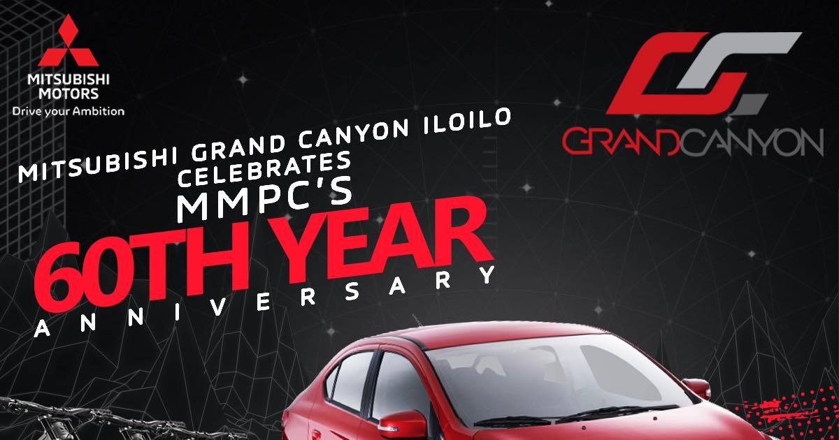 Mitsubishi Grand Canyon Iloilo joins MMPC's 60th year celebration