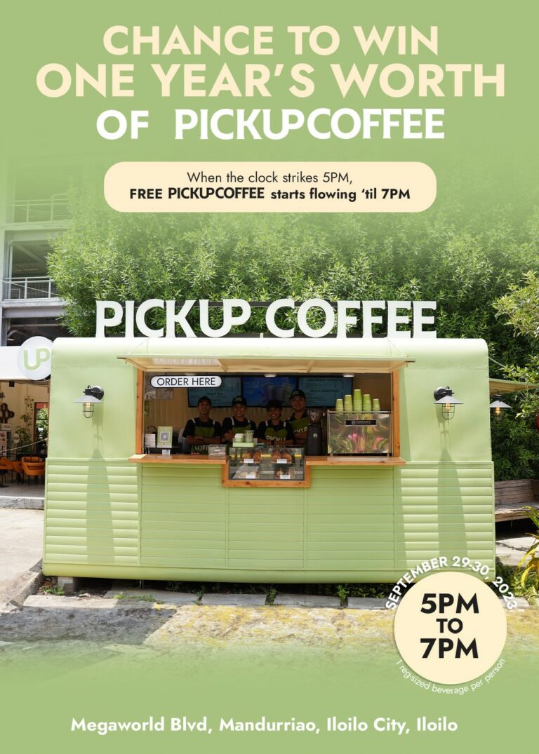 PICKUP COFFEE now in Iloilo