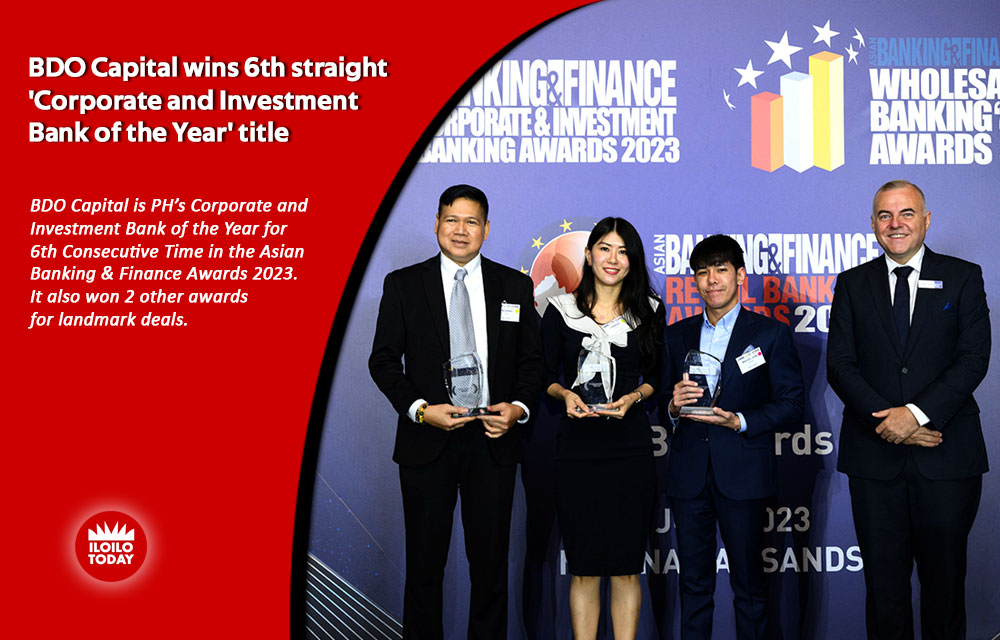 BDO Capital wins 6th straight 'Corporate and Investment Bank of the ...