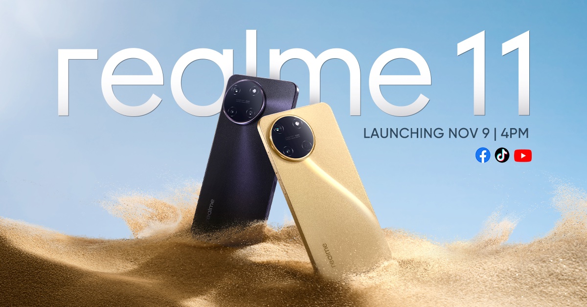realme 11 launch set on Nov. 9