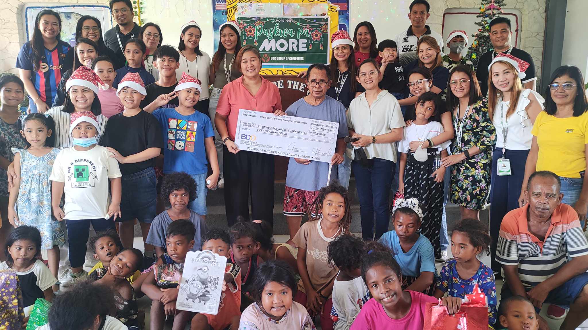 MORE Power brings joy to Aeta community