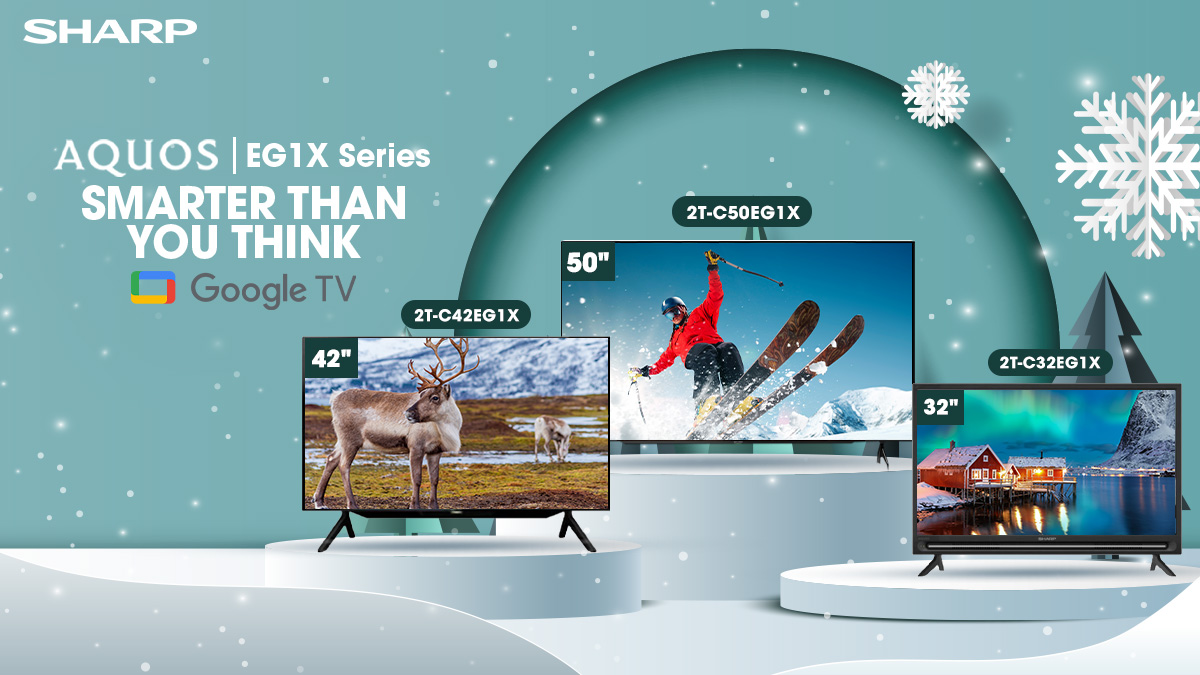 Merrier bonding experience with the ultimate entertainment from Sharp