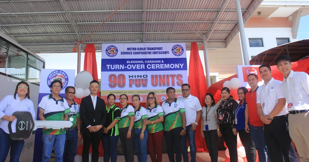 Hino upgrades Ilonggos' daily commute with fleet of modern PUVs