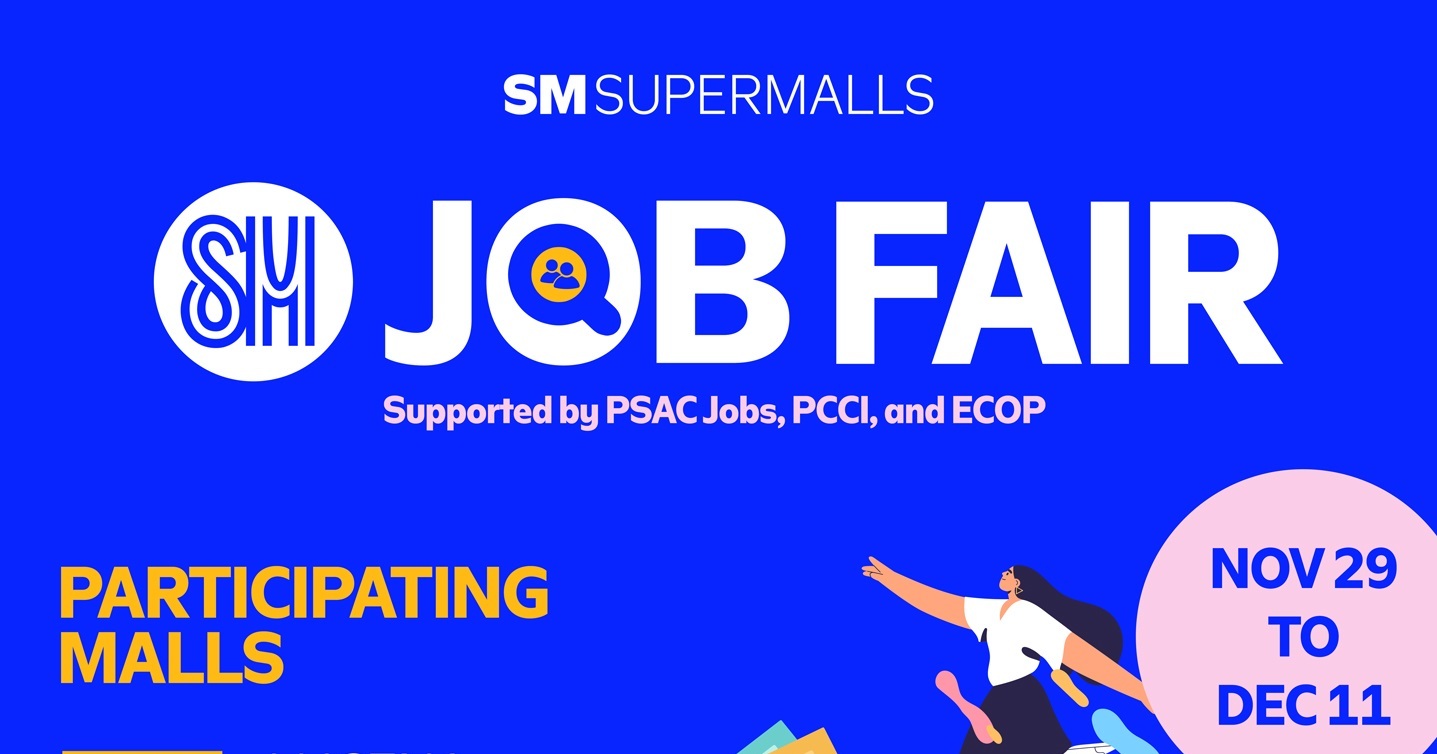 SM Supermalls to spearhead annual job fairs in select malls nationwide