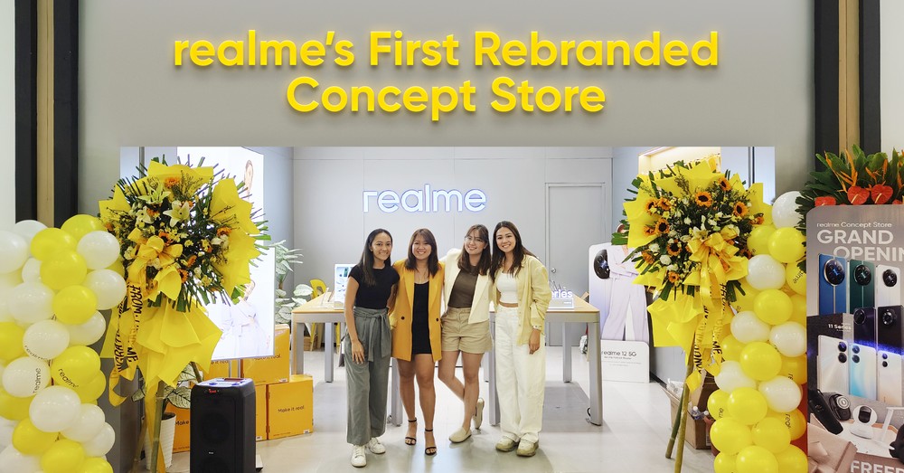 realme Philippines debuts bold new concept store design