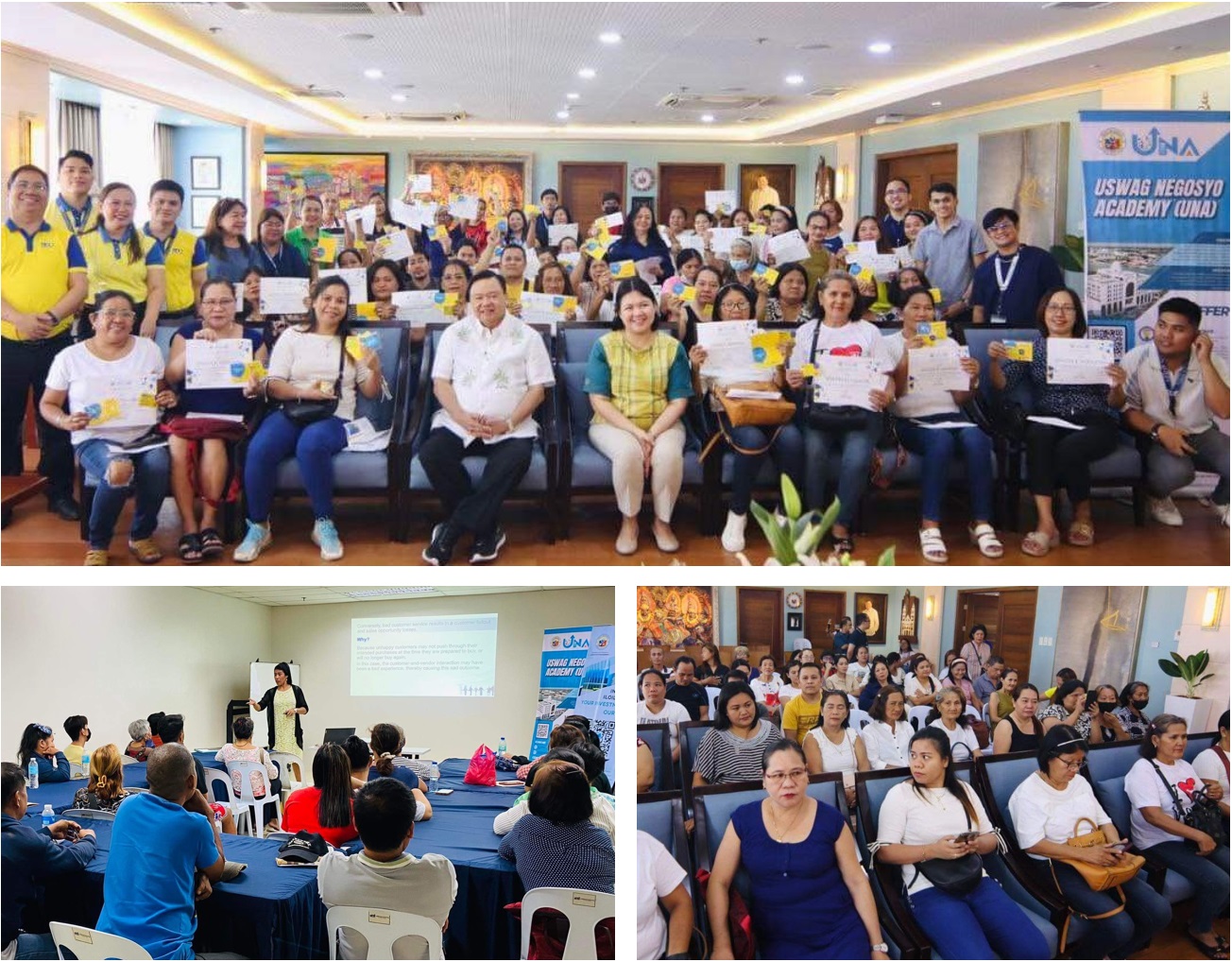 200 market vendors graduate from BDO Foundation and Iloilo City LGU ...