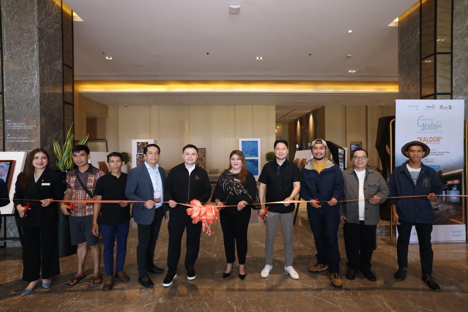 Courtyard by Marriott Iloilo hosts 'Kaloob' art exhibit by Ilonggo artists