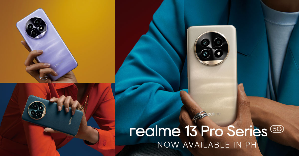 realme 13 Pro Series 5G now available in PH along with other realme AIoT devices