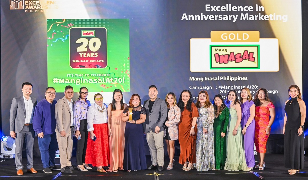 Mang Inasal celebrates multiple wins at Marketing Excellence Awards 2024