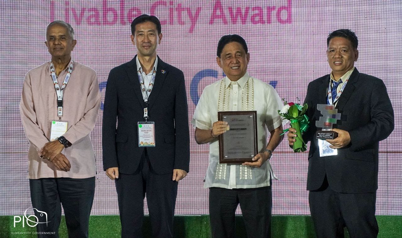 Iloilo City gets 'Livable City' award from CityNet