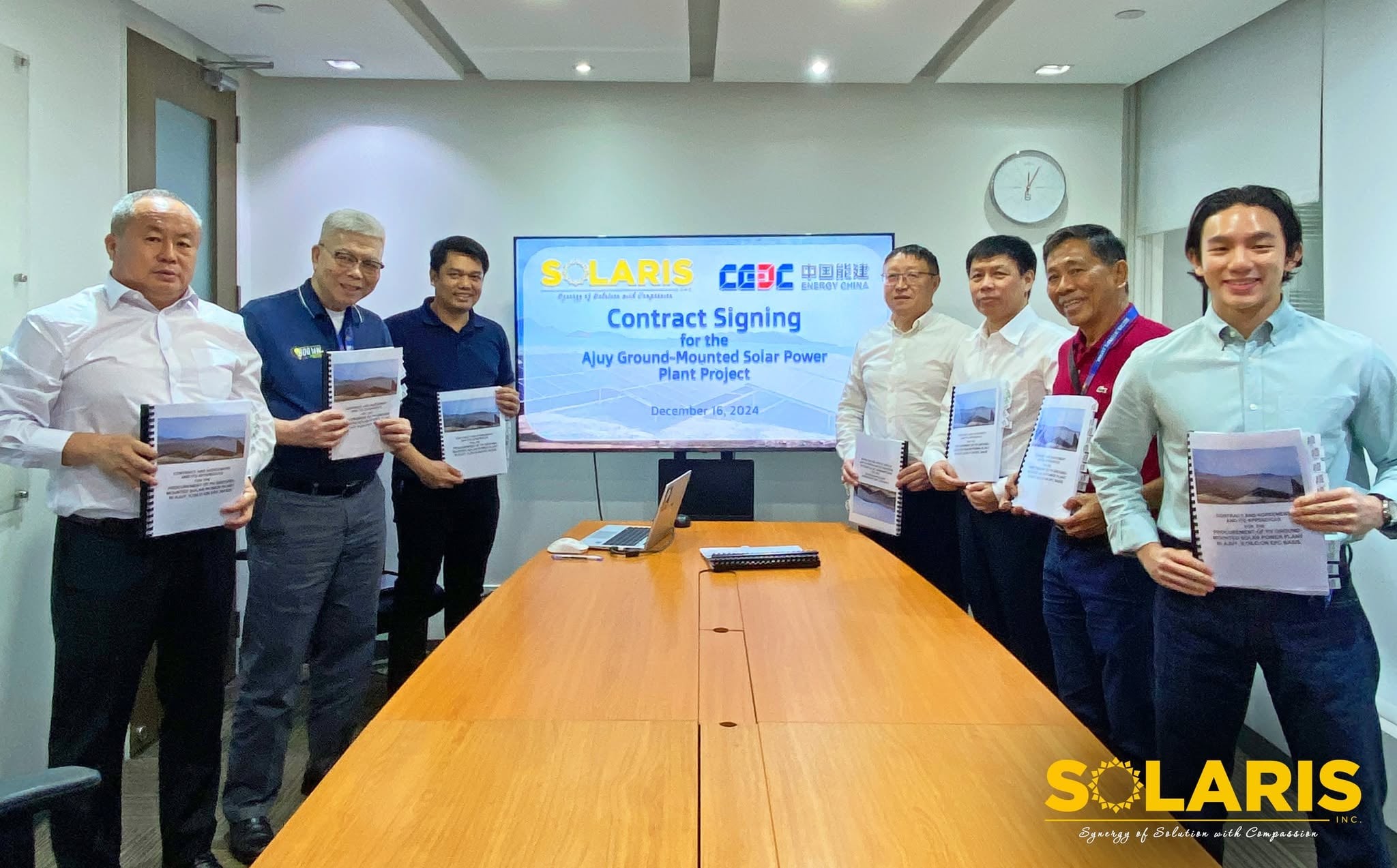 62.5MWp Solar Project in Ajuy, Iloilo takes off with EPC Contract Signing