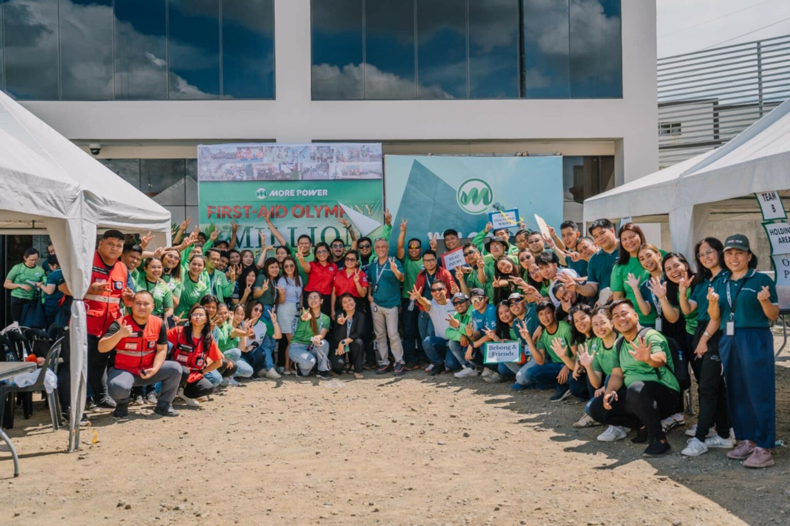 MORE Power holds first-ever First Aid Olympics