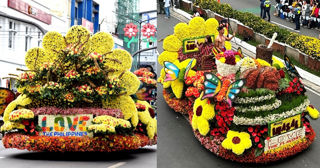 Mang Inasal blooms at the 2025 Panagbenga Festival