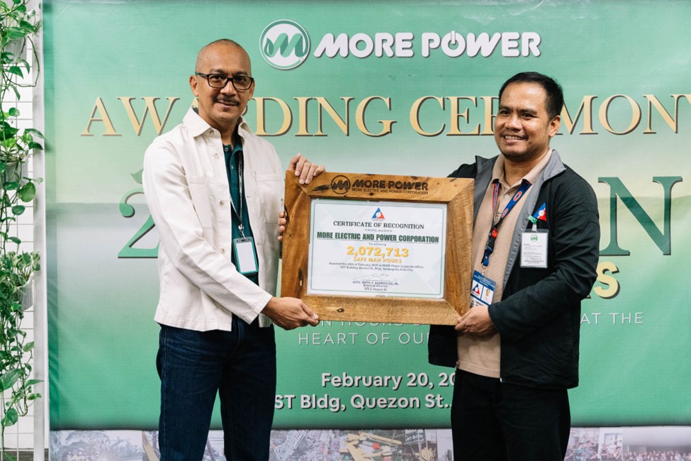 MORE Power achieves 2 million safe man-hours milestone