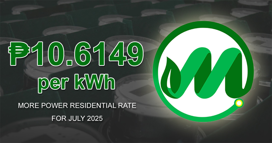 MORE Power announces slight rate hike in July